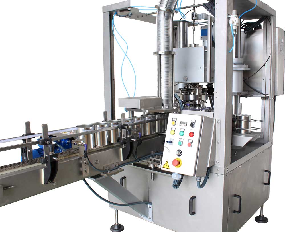 Automatic canning machine ROBOT 80 | Jk Somme can seamer